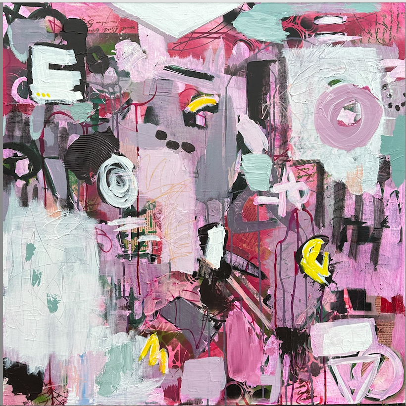 Steph Irey Art – Contemporary abstract painting by artist Steph Irey