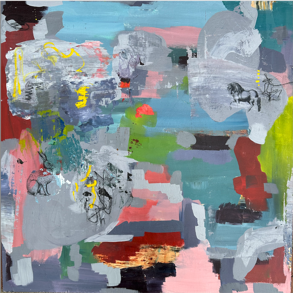 Steph Irey Art – Contemporary abstract painting by artist Steph Irey